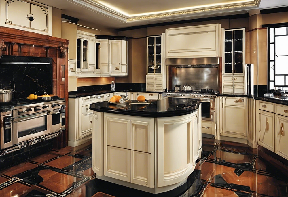 Art Deco Kitchen Designs: Blending Vintage Elegance with Modern ...