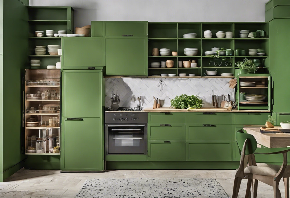 Practical Green Kitchen Storage Solutions for an Eco-Friendly Home